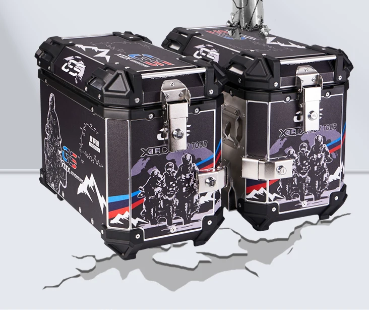 Aluminium Alloy Motorcycle Side Pannier Box for BMW F850GS