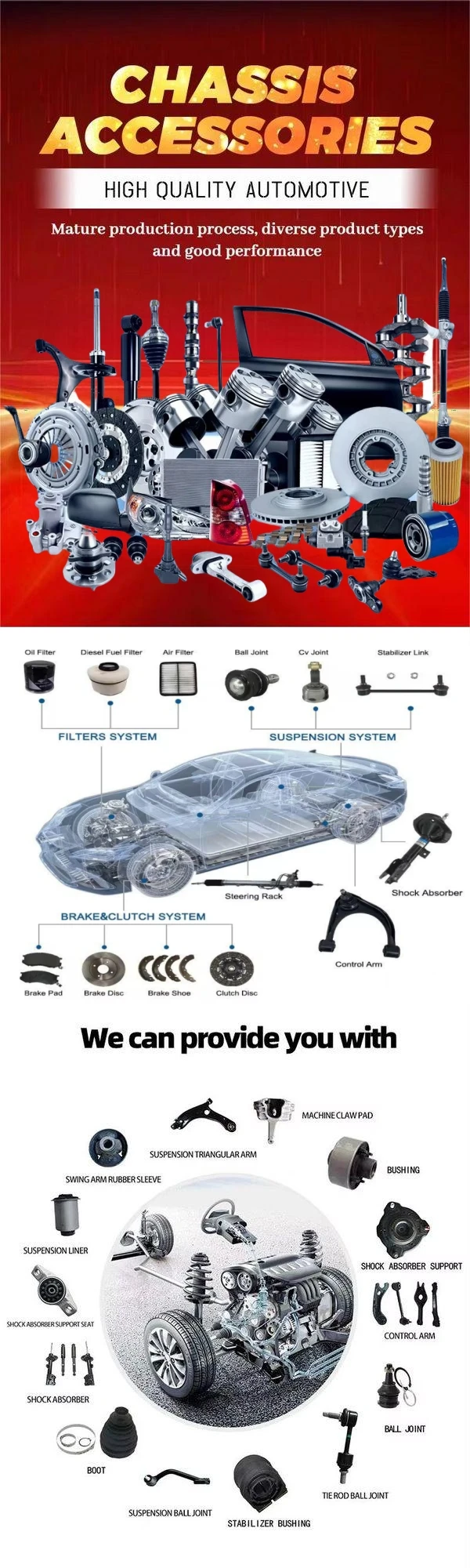 Genuine Original Steel Auto Spare Parts Right Rear/Front Control Arm ...