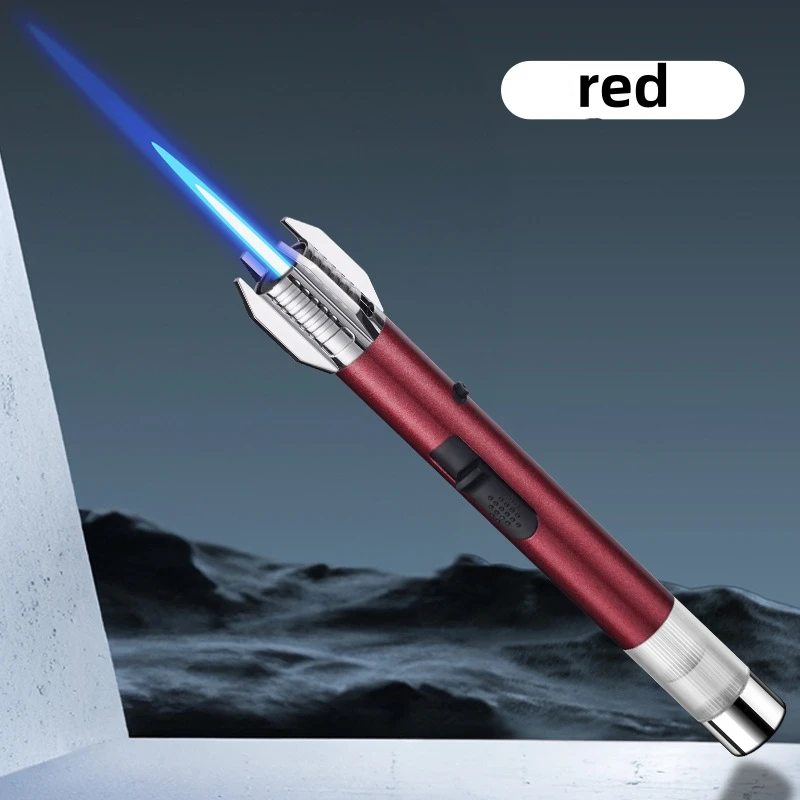 Powerful Blue Flame Torch Lighter - Adjustable & Refillable