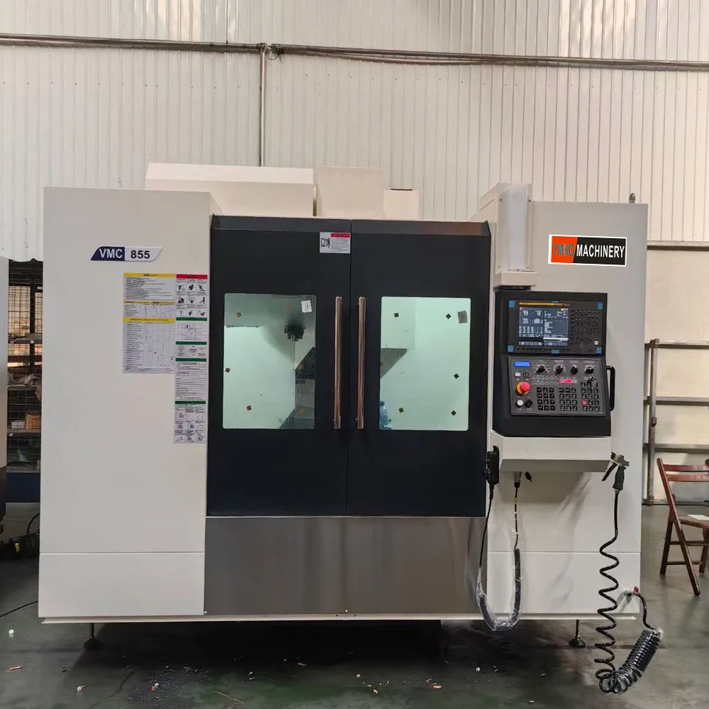 3 Axis Vertical CNC Machining Center Metal Working CNC Milling Machine ...