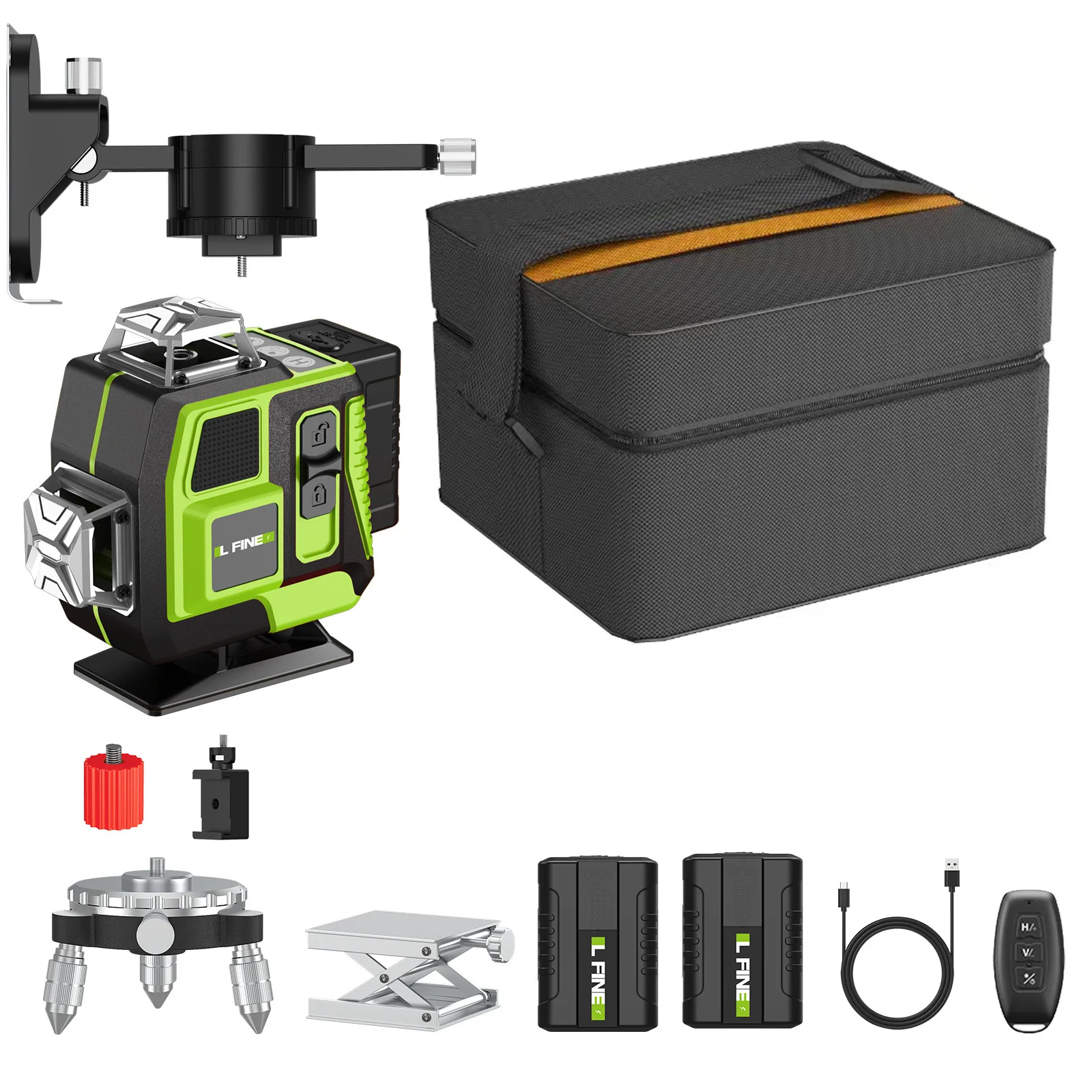 Factory Cheapest Self Leveling 360 4d 16 Lines Green Beam Laser Levels ...