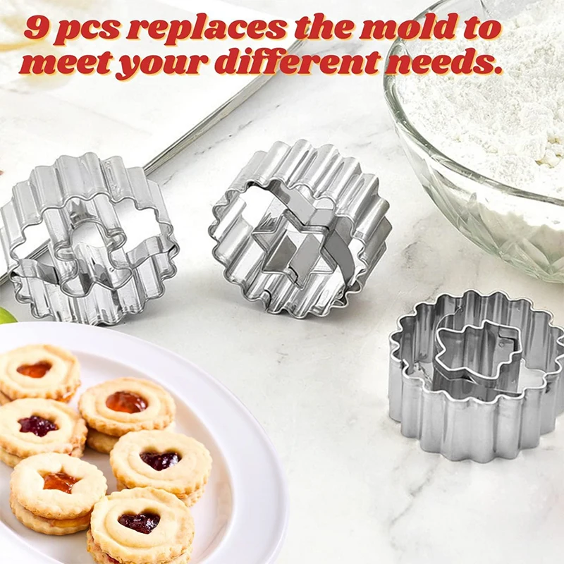 Customized Cookie Cutters OEM Sandwich Biscuit Mold Stainless Steel ...