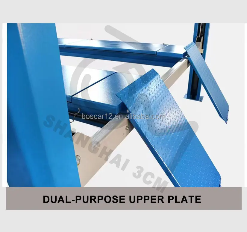 Combo 4 Post Car Lift & 3D Four Wheel Alignment Machine Tire Aligner ...