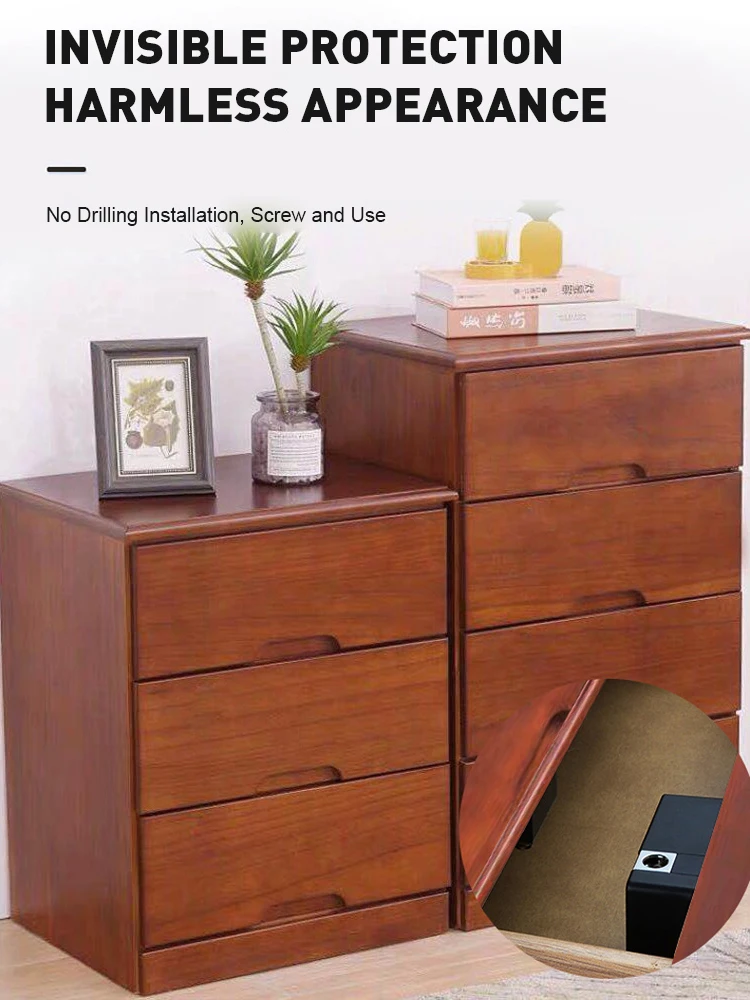 Invisible Smart RFID Cabinet Lock for Home & Office - Durable, Anti ...