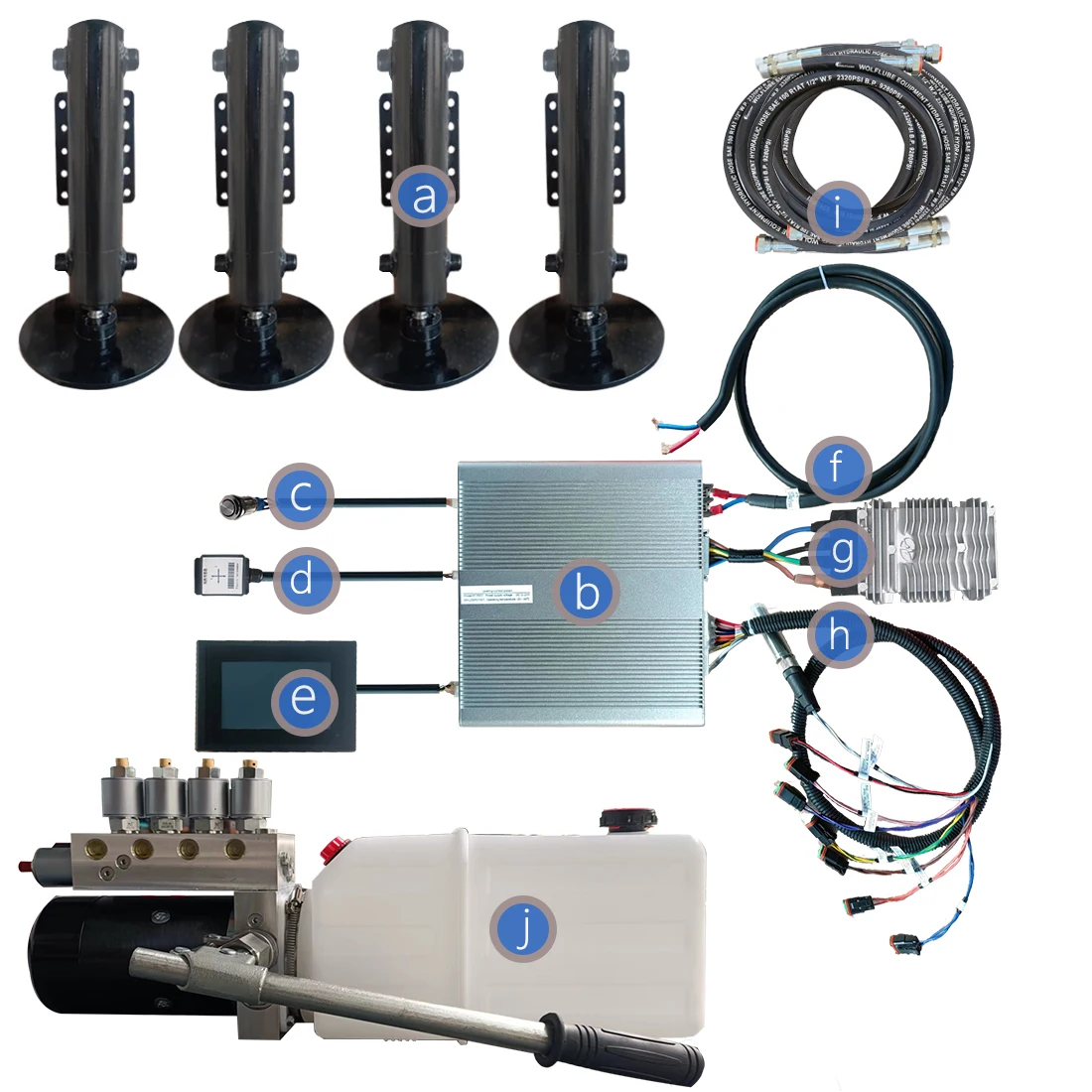 12V Hydraulic Auto Leveling System for Rvs & Motorhomes