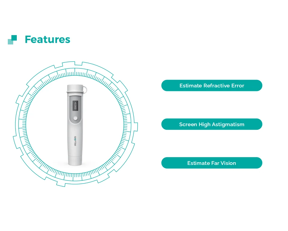 Digital Mini Refractometer For Children Portable Eye Care Device Eye ...