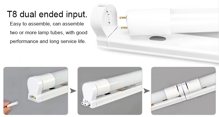 Banqcn Led 4ft Tube Light 18w T8 6000k Cool White 1500lm Ideal For ...