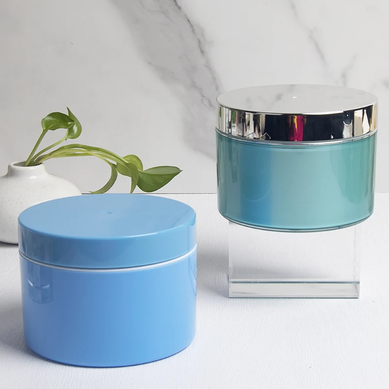 Body Butter Container clear with Lid Plastic Jars for Lotion 300g for ...