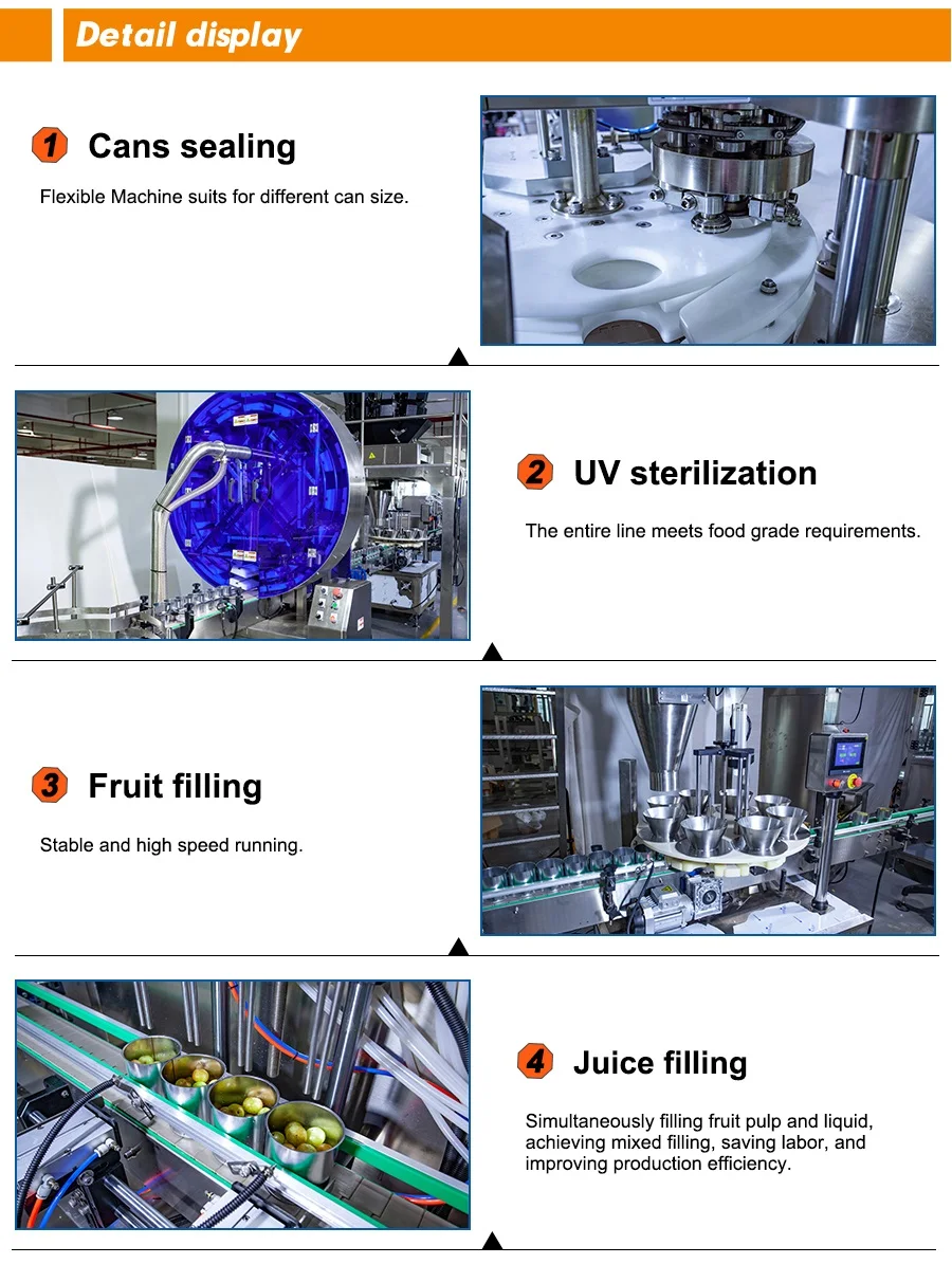Automatic Canned Food Tin Can Canister Rotary Canning Weighing Filling ...