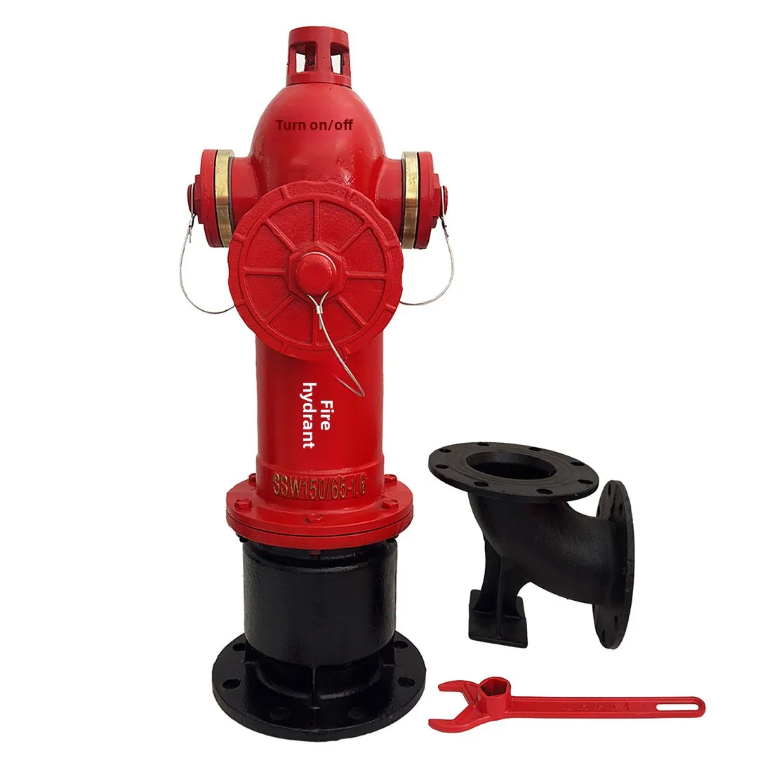 Underground Fire Hydrant With Flange Ductile Iron Two Way Pillar ...