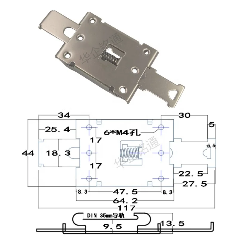 Secure Din35mm Solid-State Relay Installation with Huaqi Mingtong