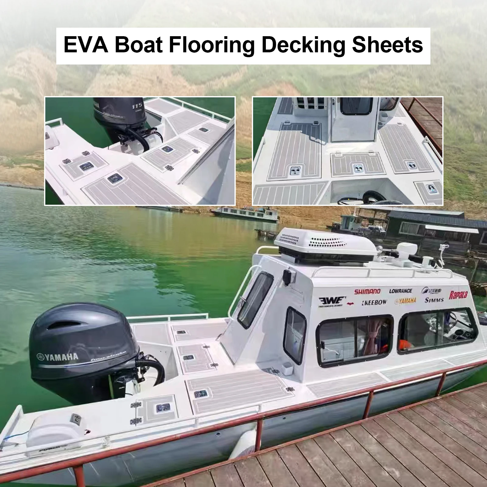 Custom EVA Boat Decking Sheets - Durable & Eco-friendly