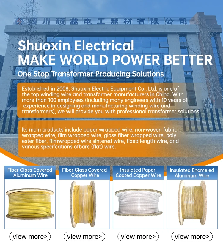 Insulate Aluminum Wire Double Fiber Glass Covered Conductors Thermal ...