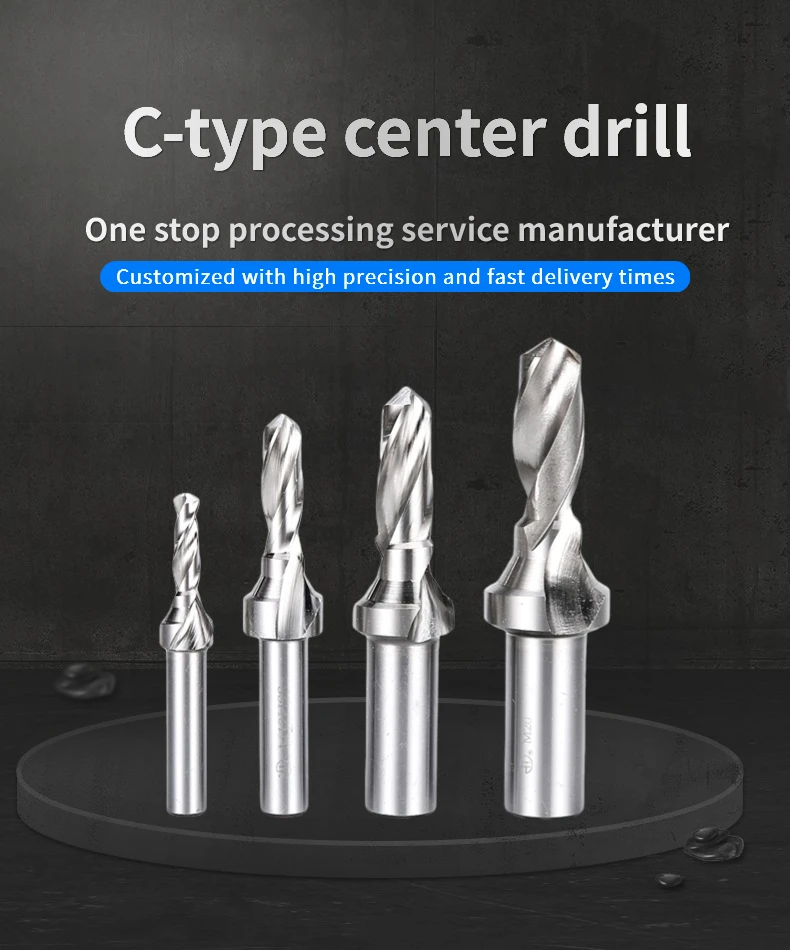 C-type Center Drill,Composite Positioning Drill,Step Drill,Centering Drill,Tapping And ...