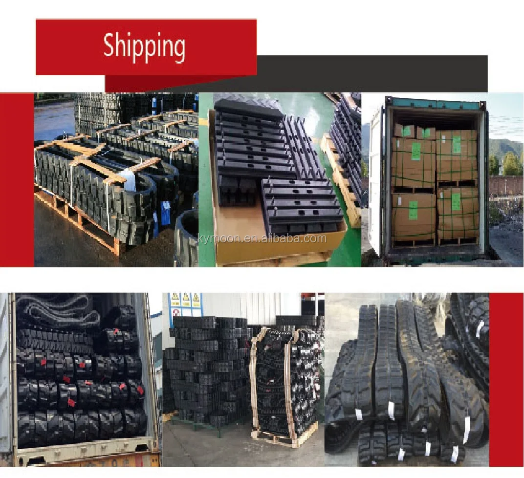 Tracked Undercarriage Chassis Triangle Rubber Track System for Jeep SUV ...