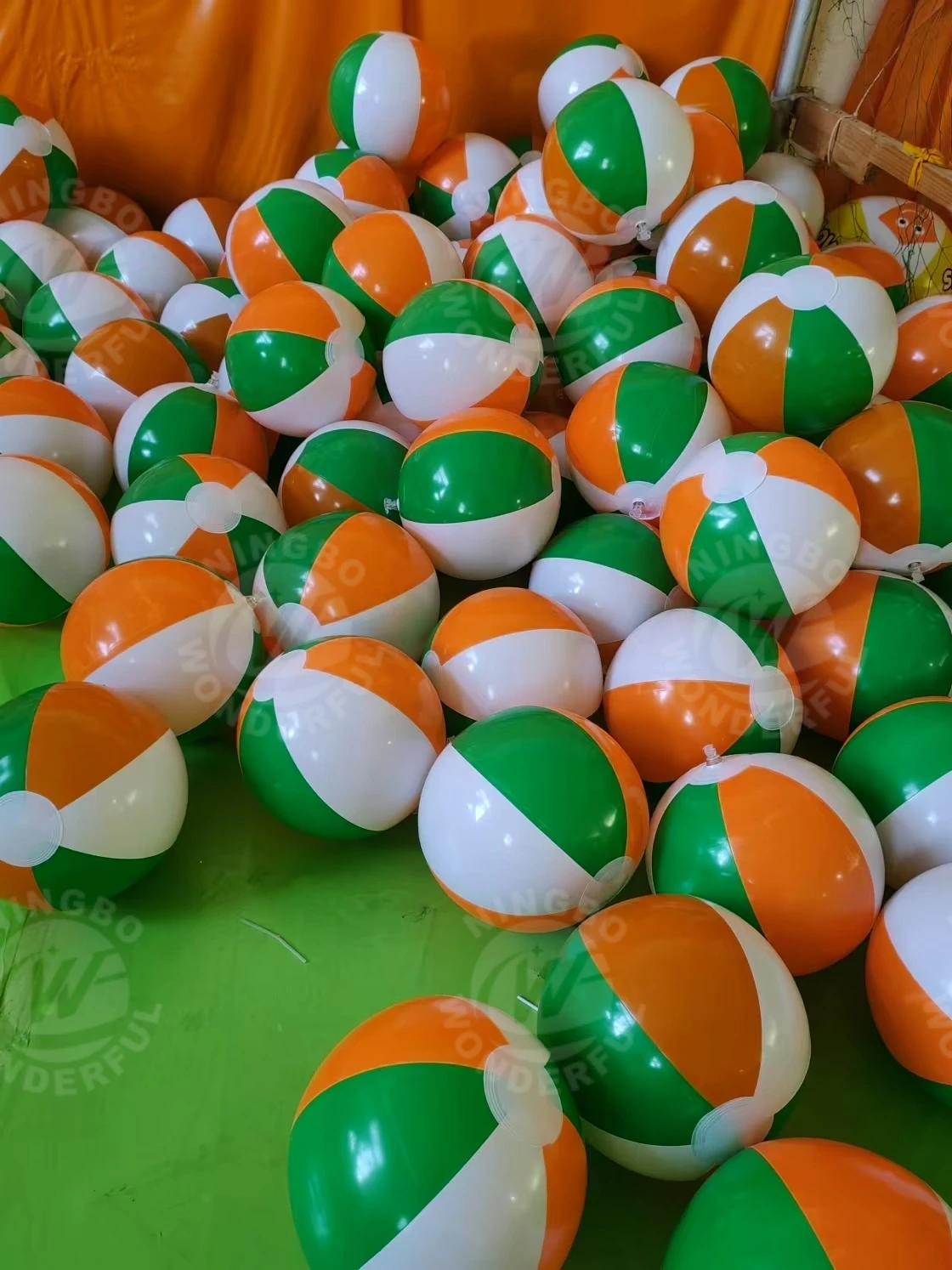 DIY Inflatable Beach Ball 30cm Kids Colorful DIY Painting Ball Sports ...