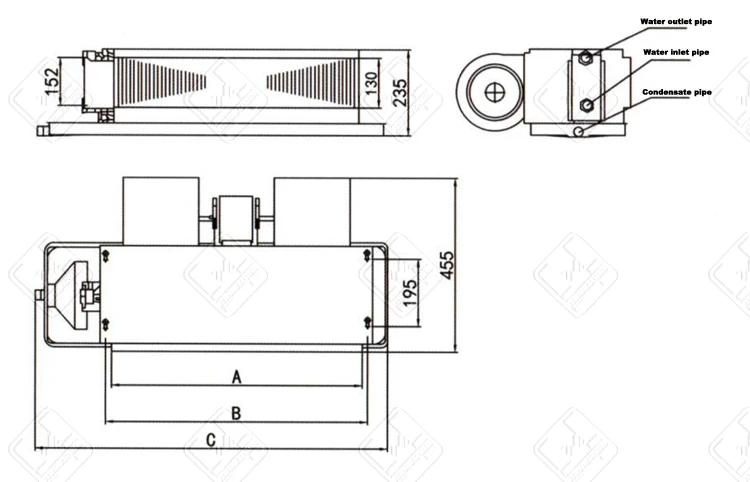 Horizontal Fan Coil Dimensions Best Ceiling Floor Type Fan Coil