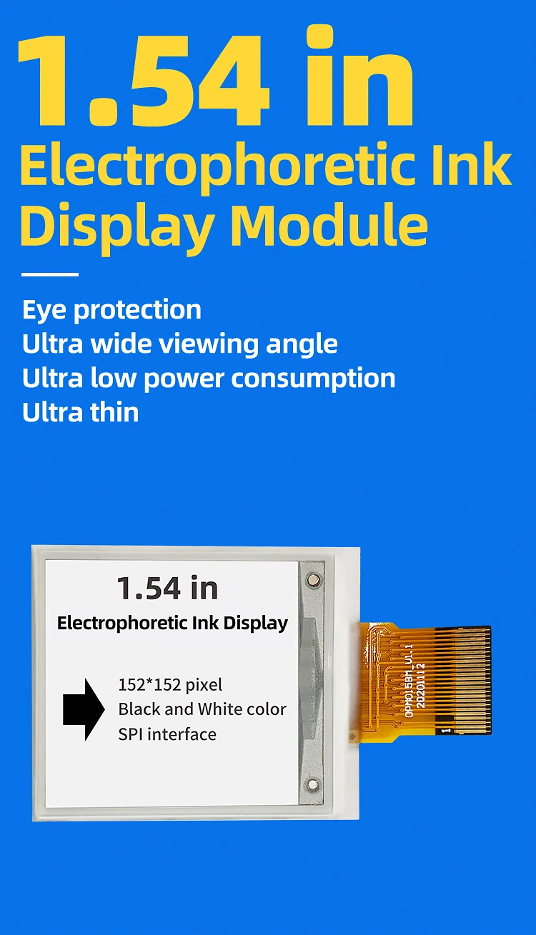 Multipy Colors Mini E-Ink-Color-Display Using For Mobile Phones Readers ...