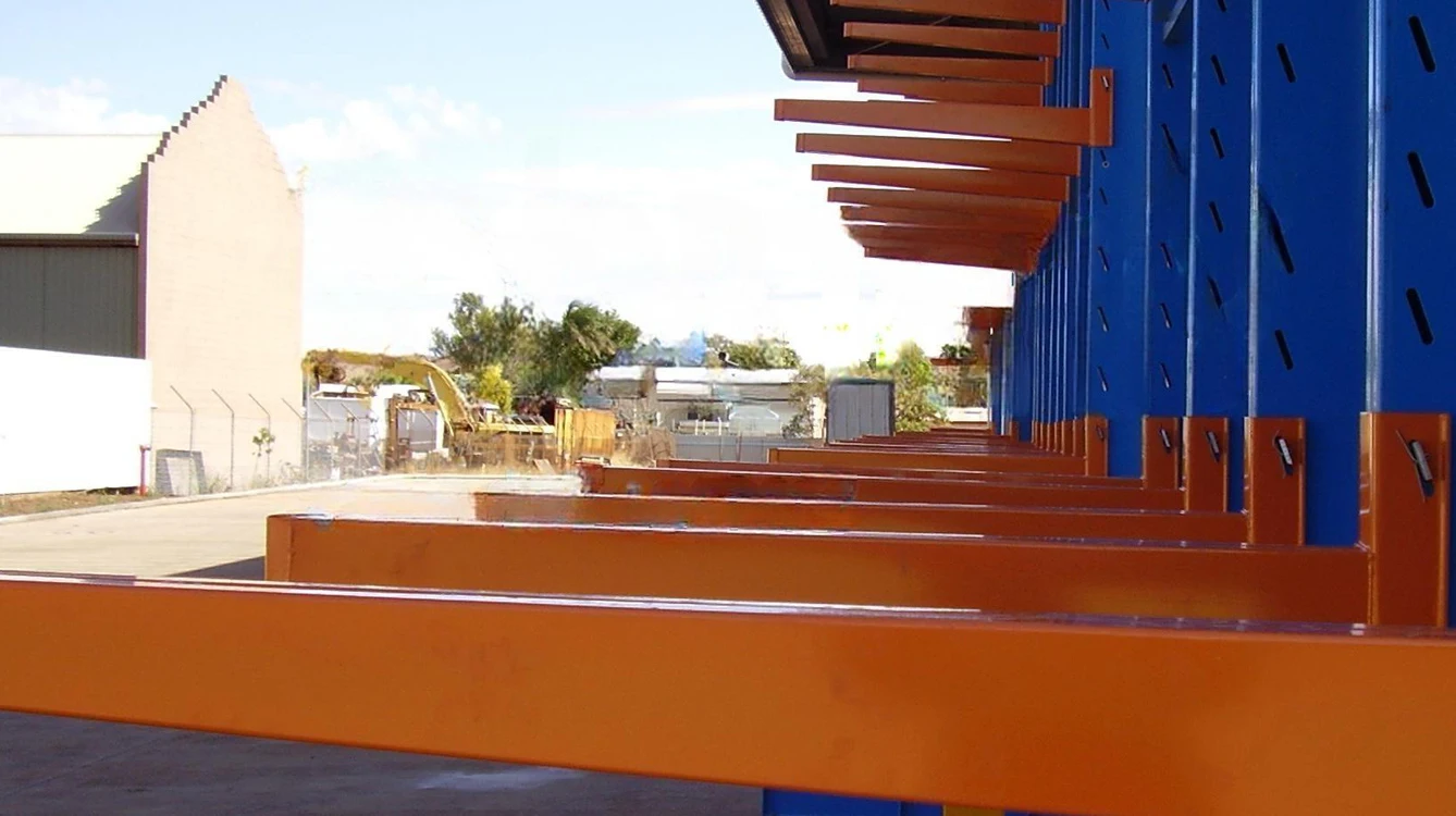 Industrial Racking System Steel Prefab Shelves For Warehouse Storage ...