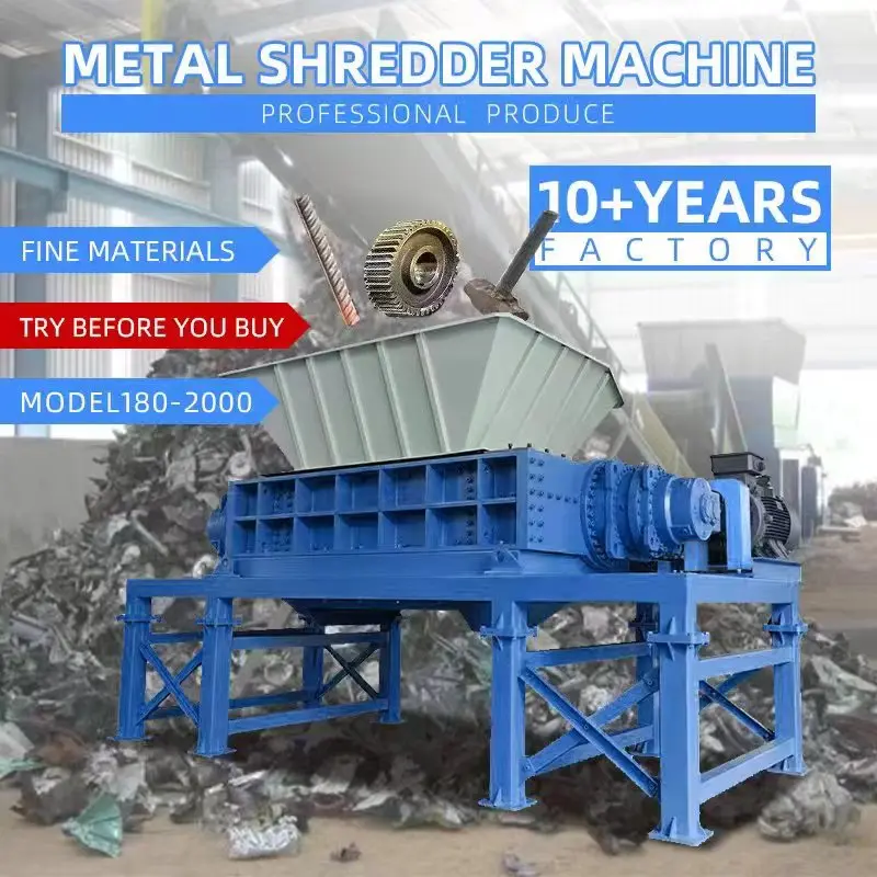 HX Metal Shredder Crusher - Efficient Recycling Solutions