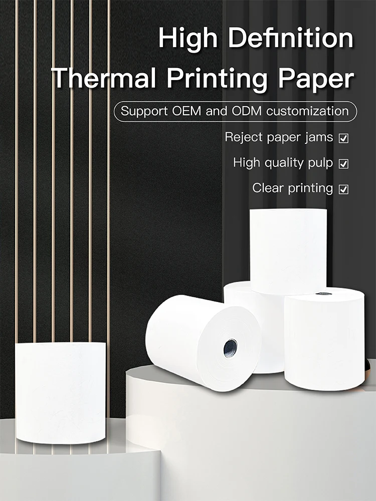 Thermal Paper Roll Cash Register Paper 80mm 57mm Cashier Receipt Pos ...