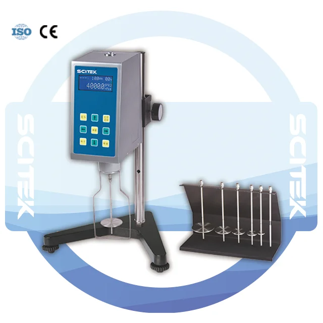 SCITEK Rotational Viscometer Customizable with Temperature-Controlled ...