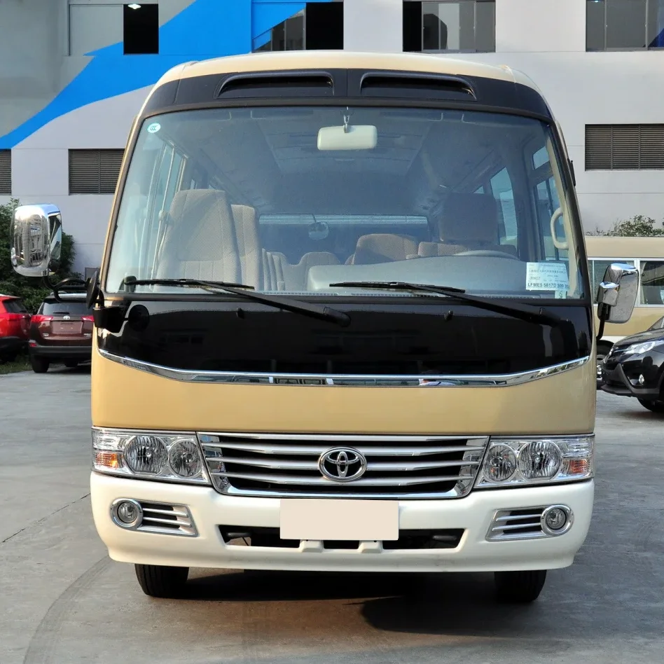 Customized Used Toyota Coaster 26 Seater Bus 30 Seaters Mini Bus Left ...