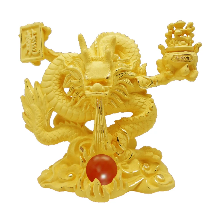 Custom Luxury Gifts For Home Decoration Animal Statue 24k Pure Gold ...
