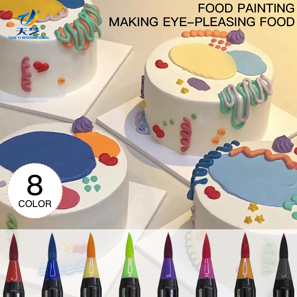 Food Grade Coloring Marker Edible Ink Writing Pen| Alibaba.com