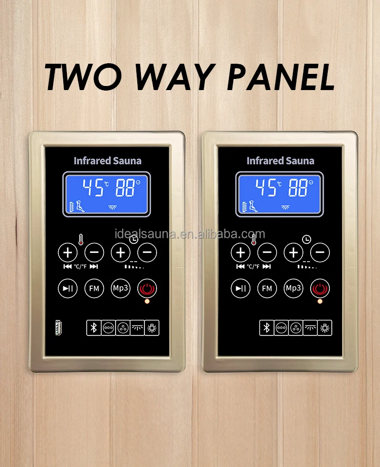 Infrared and Tradition Sauna Room LED Control Panel
