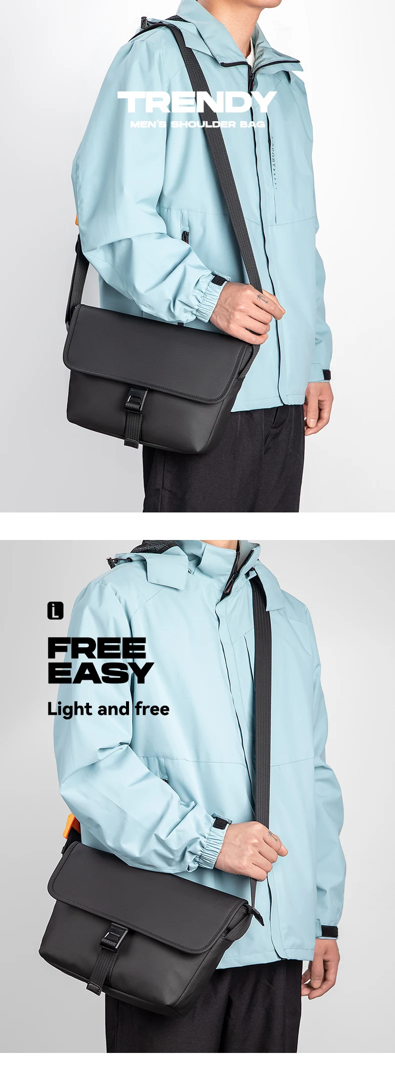 Mark Ryden Customized Logo High Volume Men's Crossbody Bags