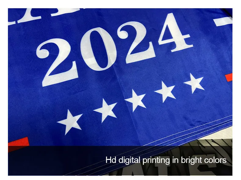 Fast Shipping 2024 US Election Flag - 3x5 Foot Presidential Banner