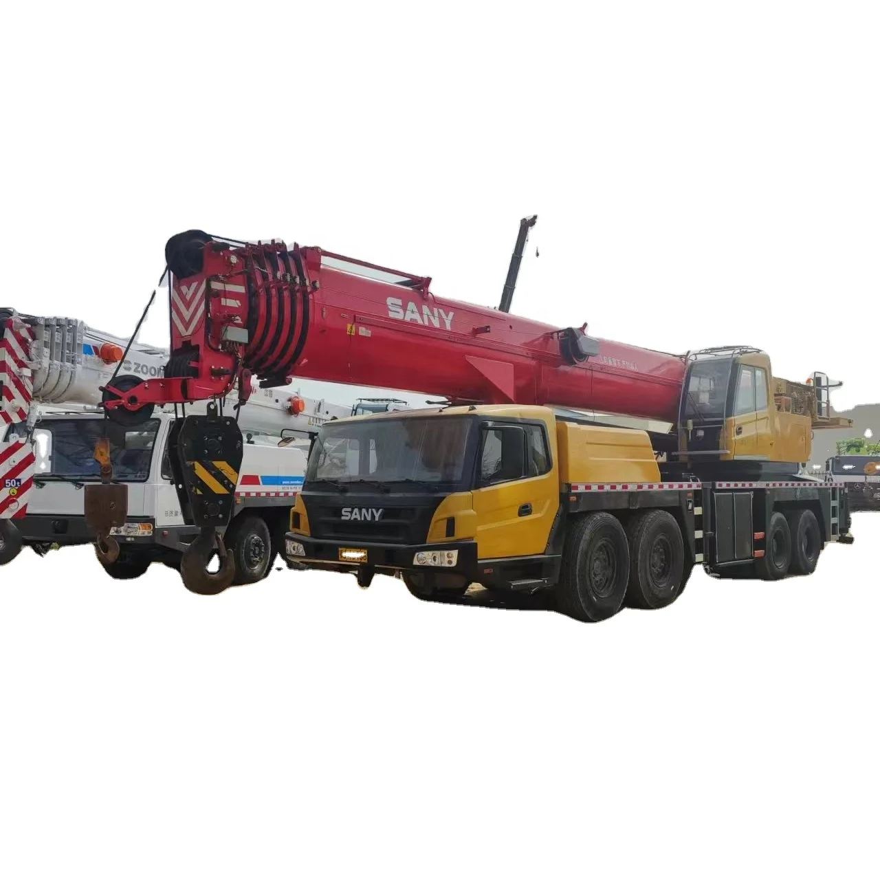 Cranes SANY STC800 QY80K 80ton Hydraulic Truck Crane In Efficine Hoist ...