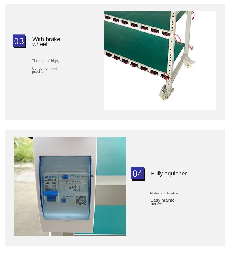 Aging Shelf for LED Light Assembly LED Street Lamp Aging Rack Aging ...