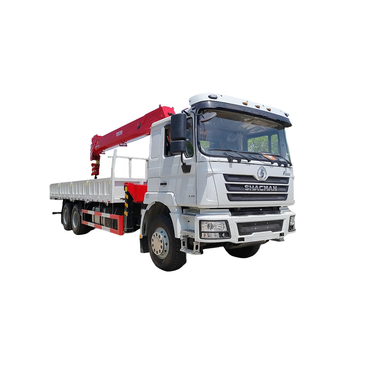 Shacman F3000 12ton Truck Mounted Crane Telescopic Boom Crane Lift ...