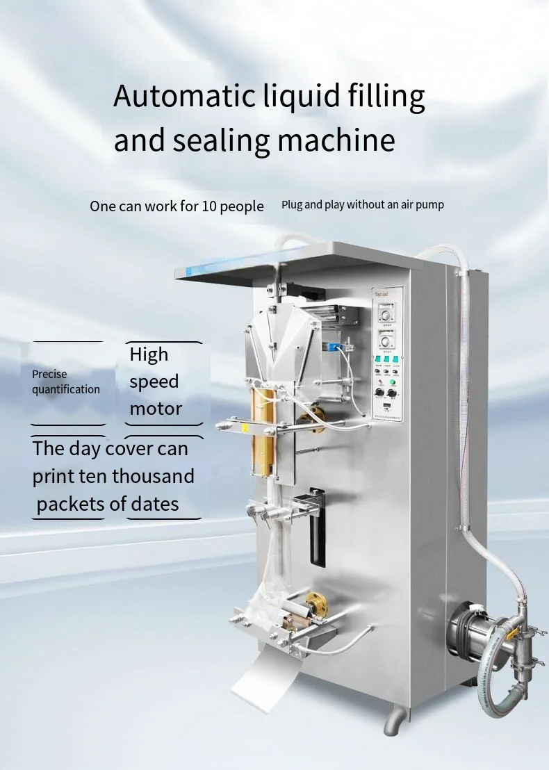 Full Automatic Sachet Water Juice Bag Filling Sealing Making Machine ...