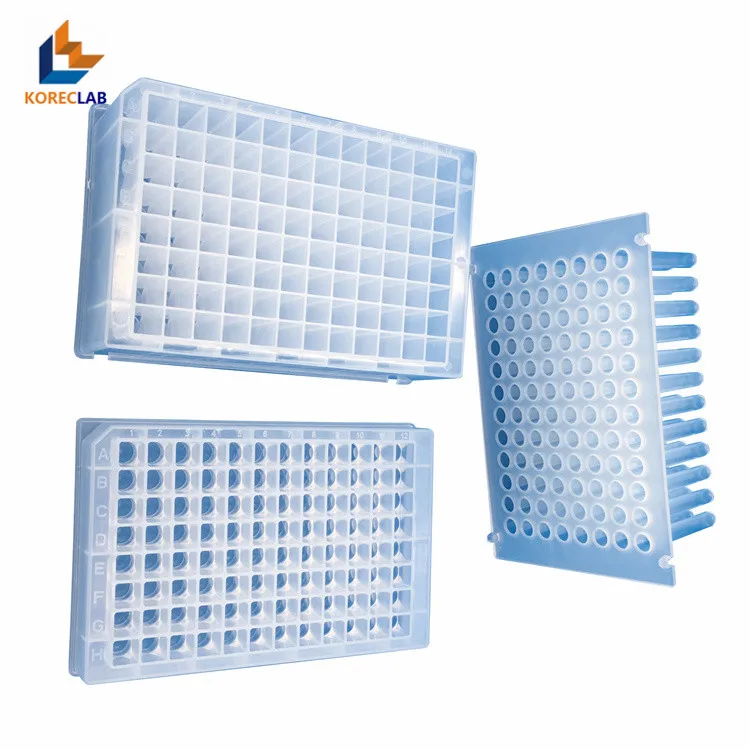 Laboratory Consumable V-bottom 96 Square Deep-well Plates For ...