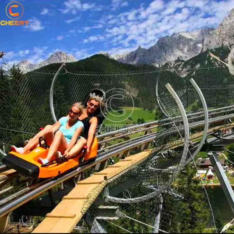 Adventure Park Equipment Mountain Slide Roller coaster Amusement Park ...