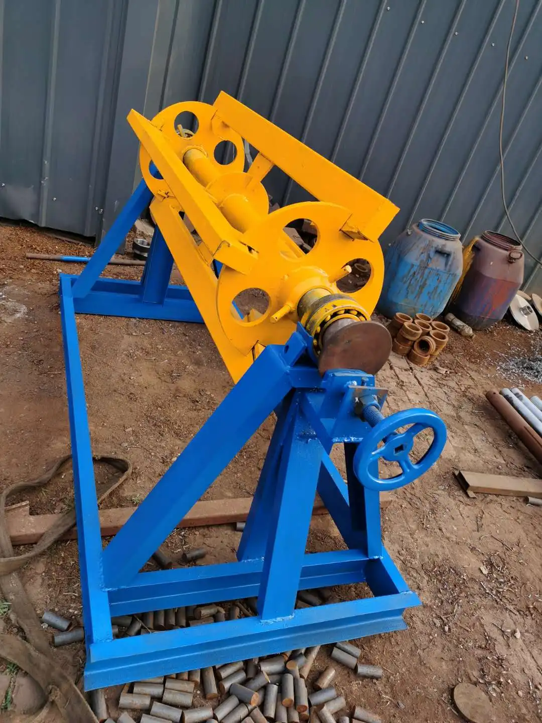 5t Hydraulic Automatic Efficient Uncoiler Decoiler Machine