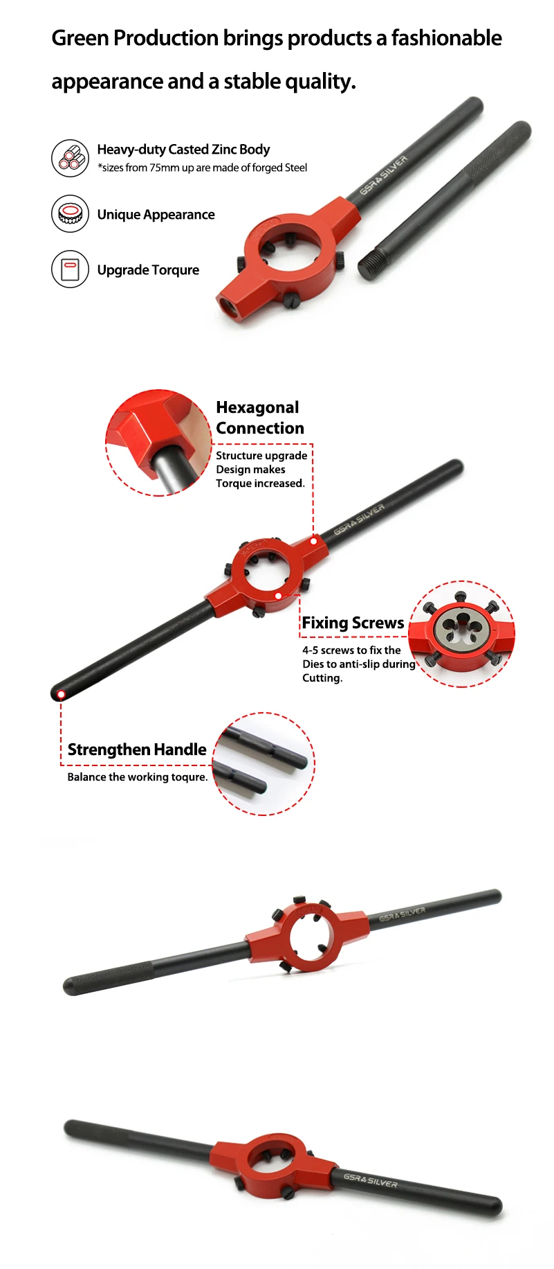 DIN225 Die Stock for Screw Dies - High Quality & Durability