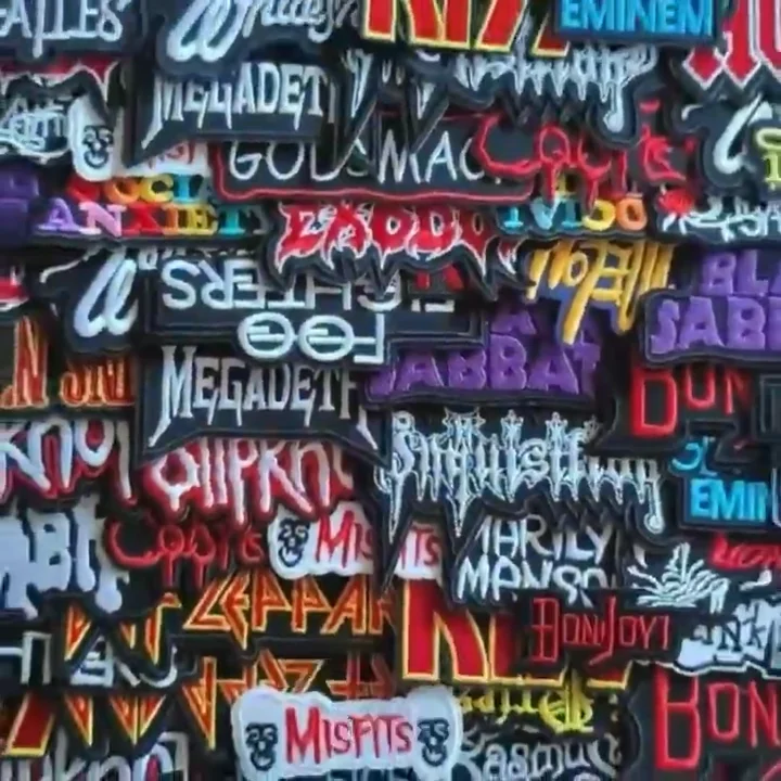 Factory Designer Popular Rock Band Embroidered Decorated Jackets Hats ...