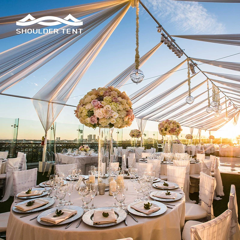 Large Aluminum Frame Clearspan Event Sport Structures Tent Trade Show ...