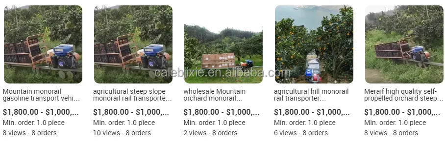 Monorail Transporter Heavy - High Productivity & Durability