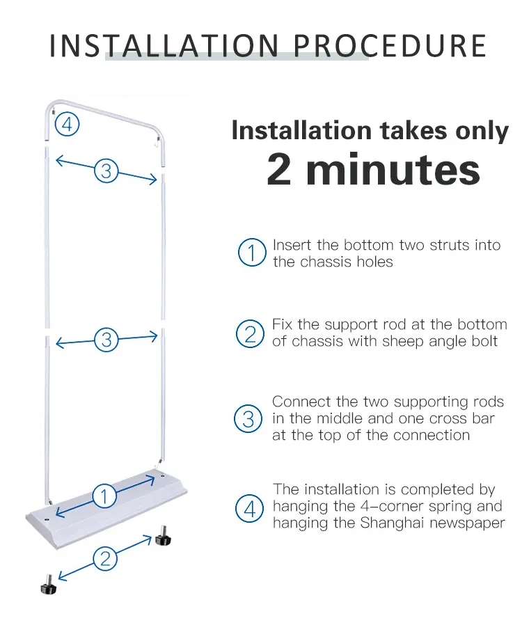 Liping Free Standing Advertising Display Stand Pop Up Banner Poster ...