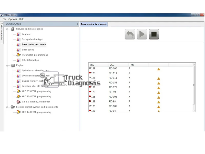 Diagnostic Tool For Volvo Penta Volvo Penta Vodia With Thoughbook Cf52 ...