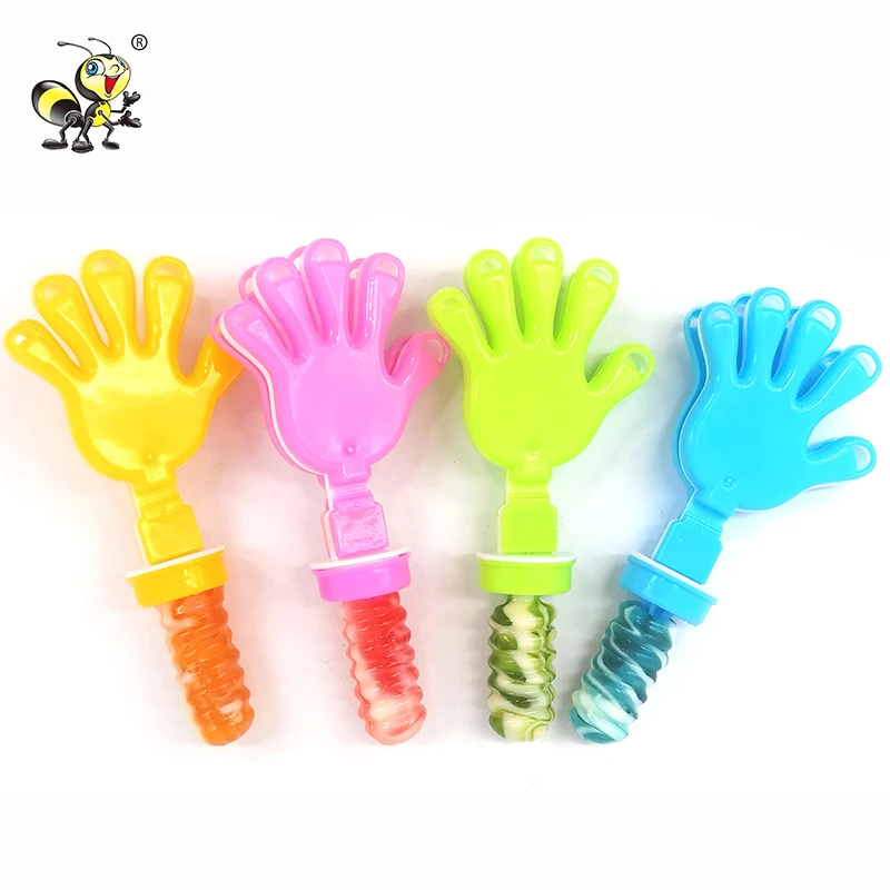 Wholesale Plastic Kids Hand Clap Candy Toys - Sweet Lollipop