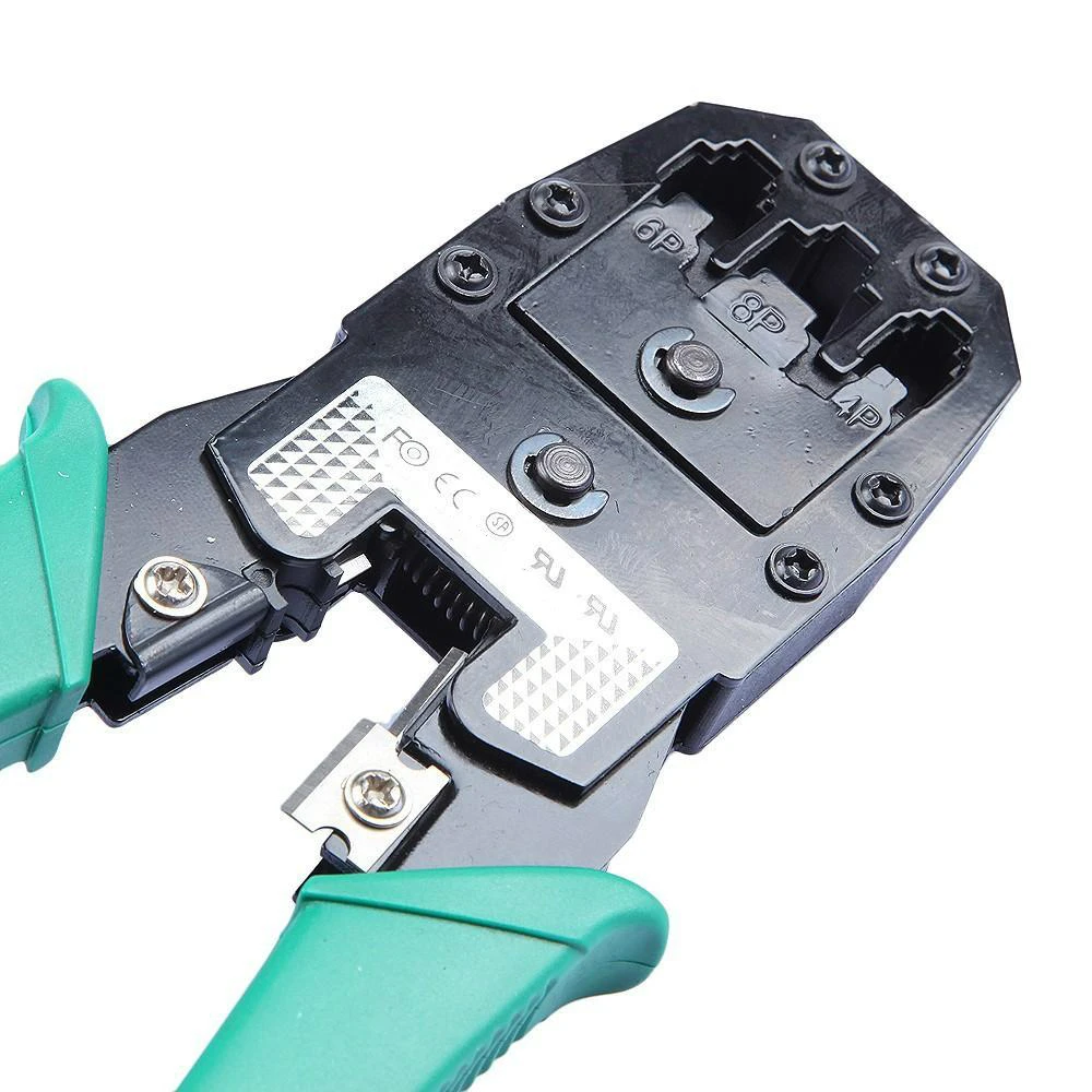 Portable Ethernet Network Cable Crimper Cutting Tools Kits Crimping ...