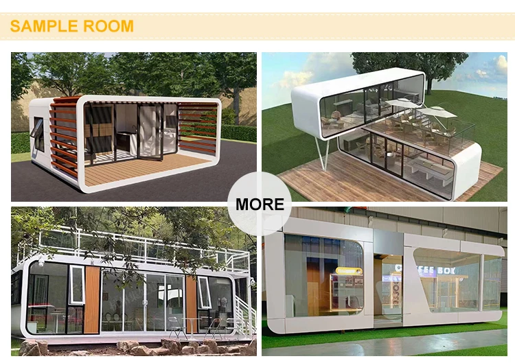 20FT 40FT Movable Modular Prefab Tiny Home Portable Office Pod ...