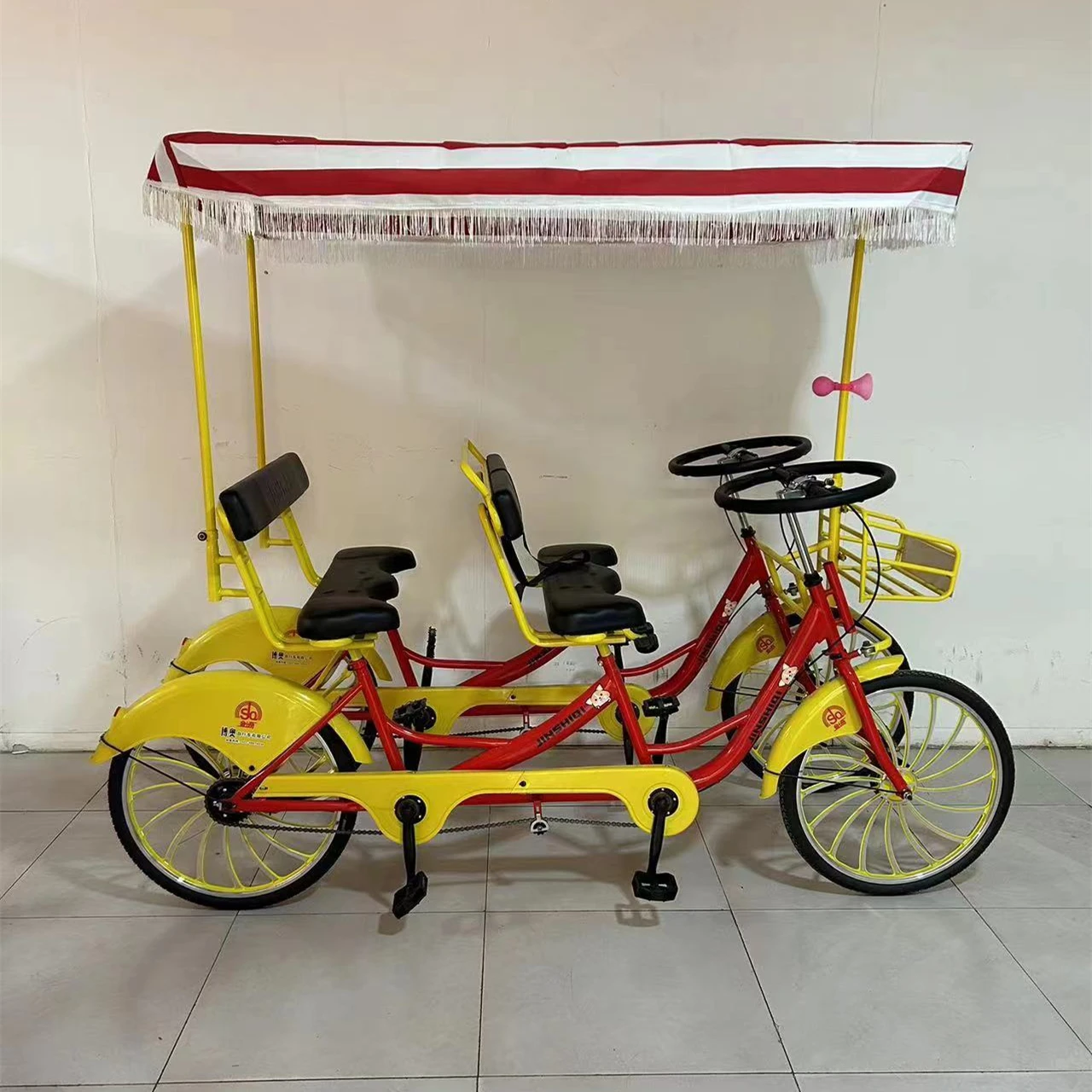 4 Seat tandem Bike Two Seater Bike 4 tandem Bicycle Wheels 4-seater ...