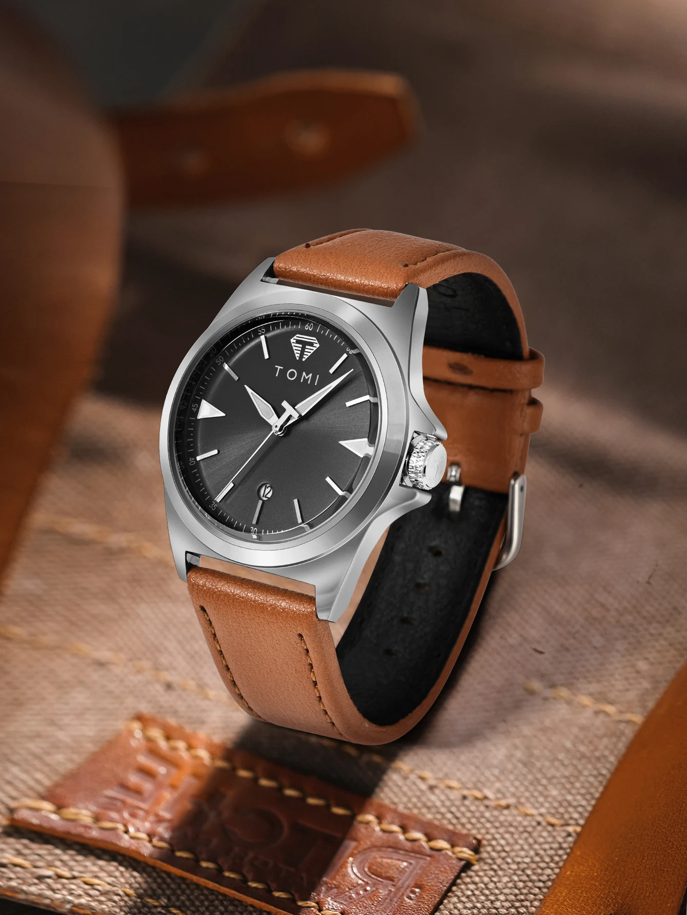 TOMI Quartz Watch - Business Luxury for Men (T041-1, T041-4)